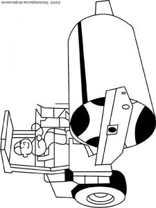 Heavy Equipment Operator Coloring Page | Audio Stories for Kids | Free ...